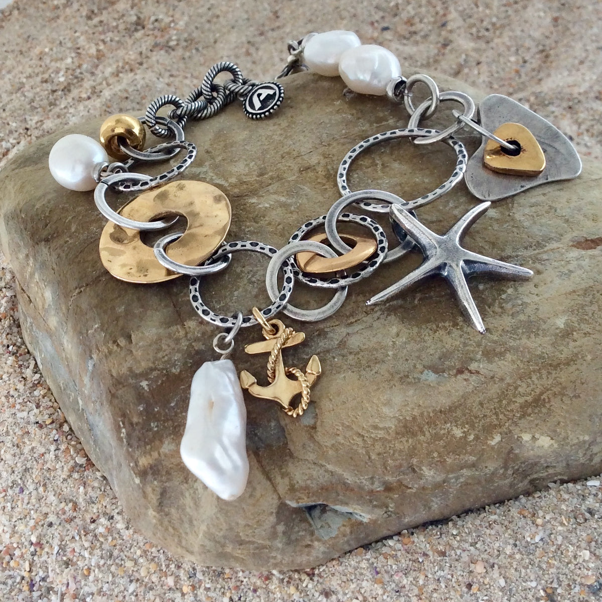 Ocean Charm Bracelet (A2745) – Armilla Designer Jewellery